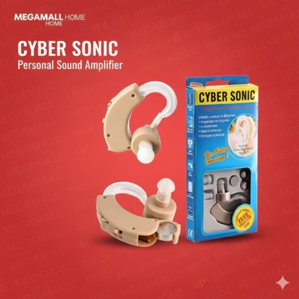 MegaMall™ | Cyber Sonic Hearing Aid Kit with Case – Mega Mall
